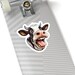 Laughing Cow Face Laptop Stickers, Cow Car Stickers, Phone Case ...