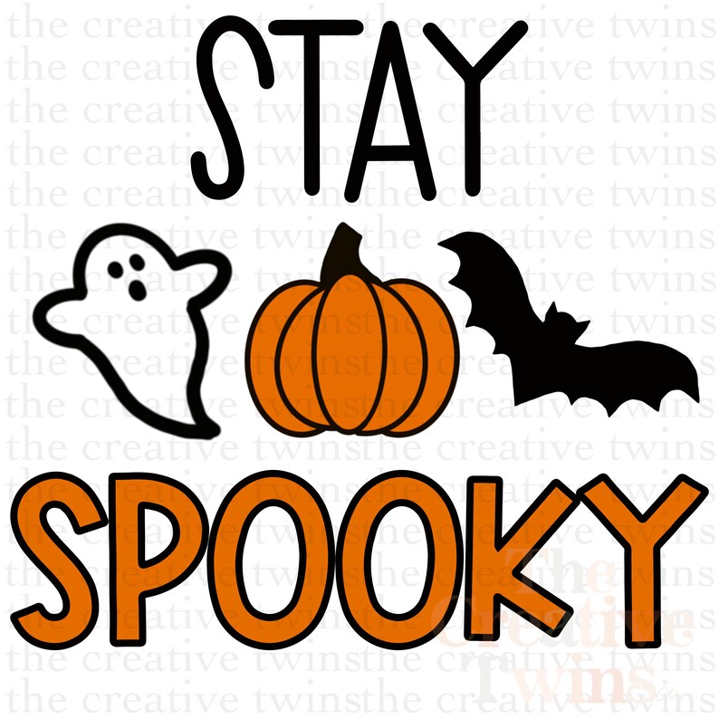 Stay Spooky PNG Digital Design | Sublimation Design | Halloween ...