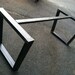 Industrial Style Steel Table Base - Etsy