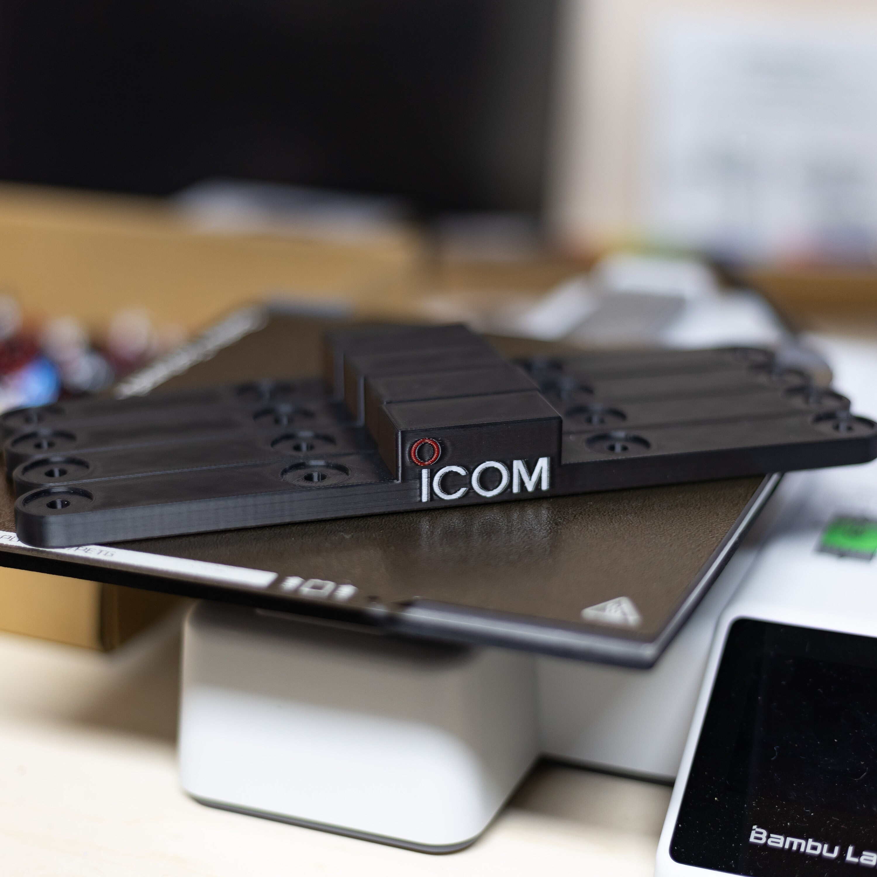 3D Printed Stacking Brackets for Icom IC-7300 and IC-9700 With Logo - Etsy