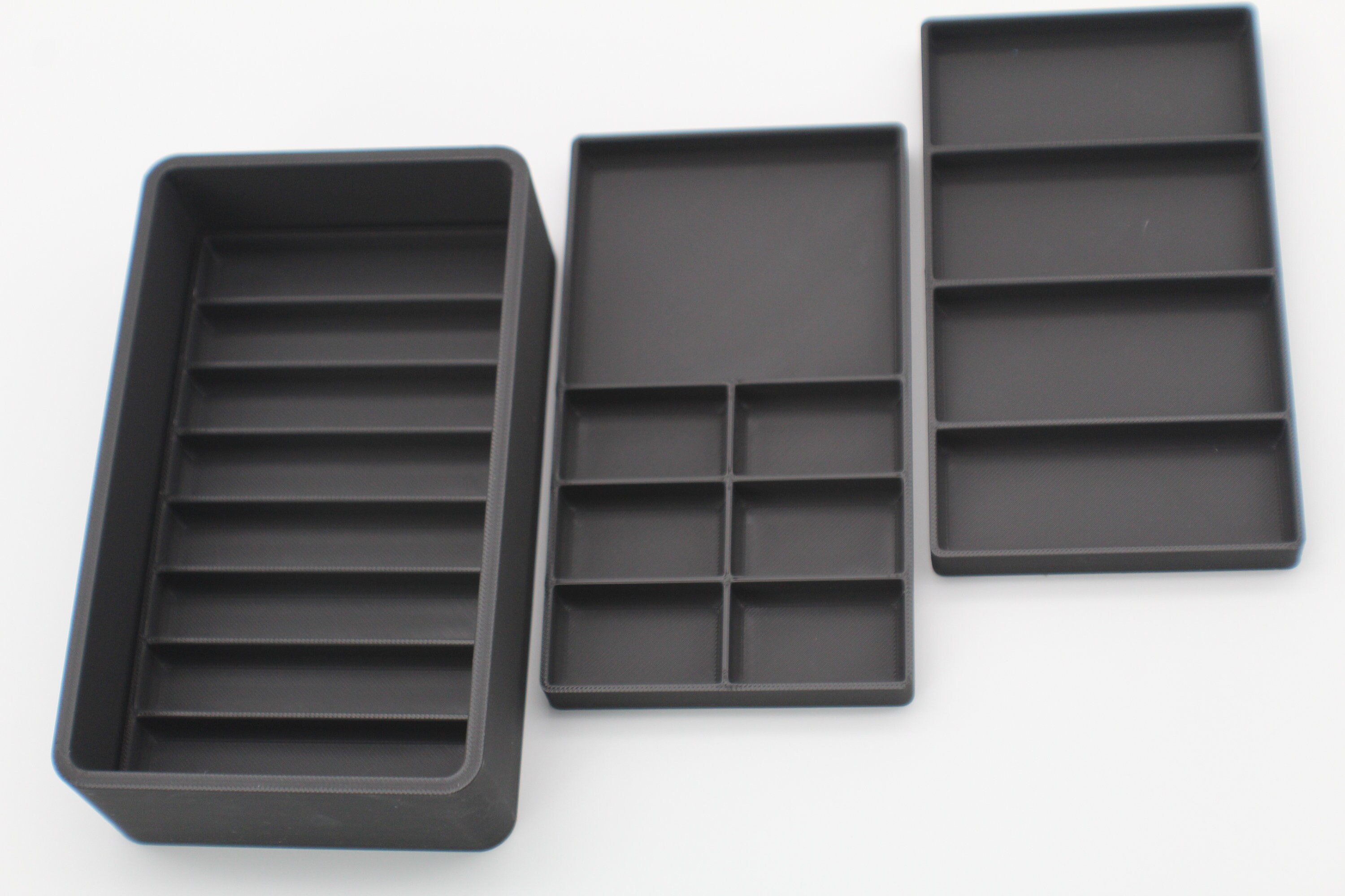 Storage Box Organizing Trays 3 Tier Storage Stacking Small Storage ...