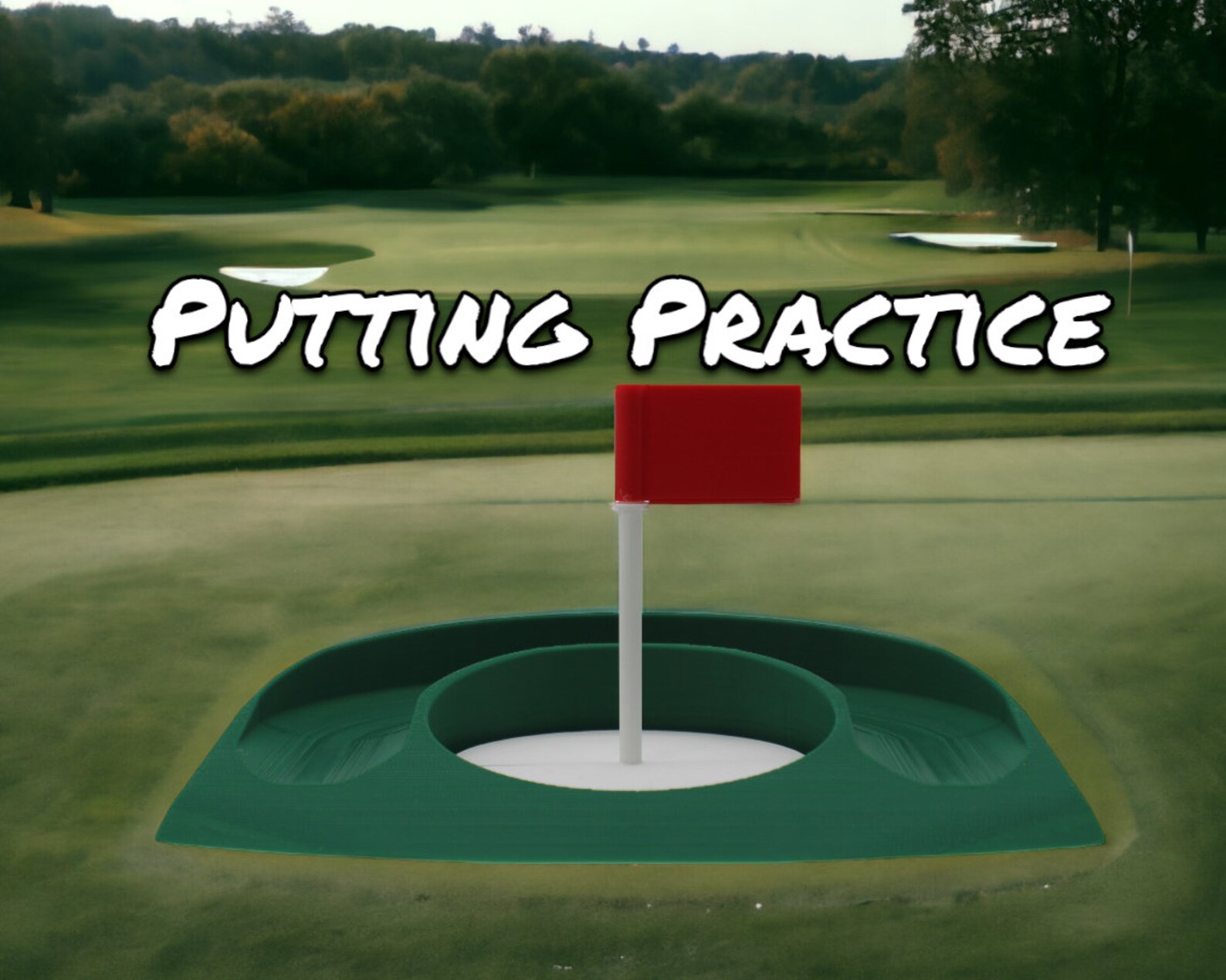 Miniature Golf Putting Hole | Golf Gifts | Indoor Putting Practice ...