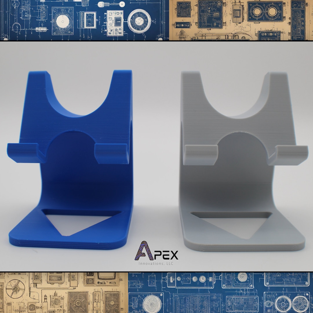 3d Printed Phone Stand for Desk, Durable iPhone Holder, Tablet Stand in ...