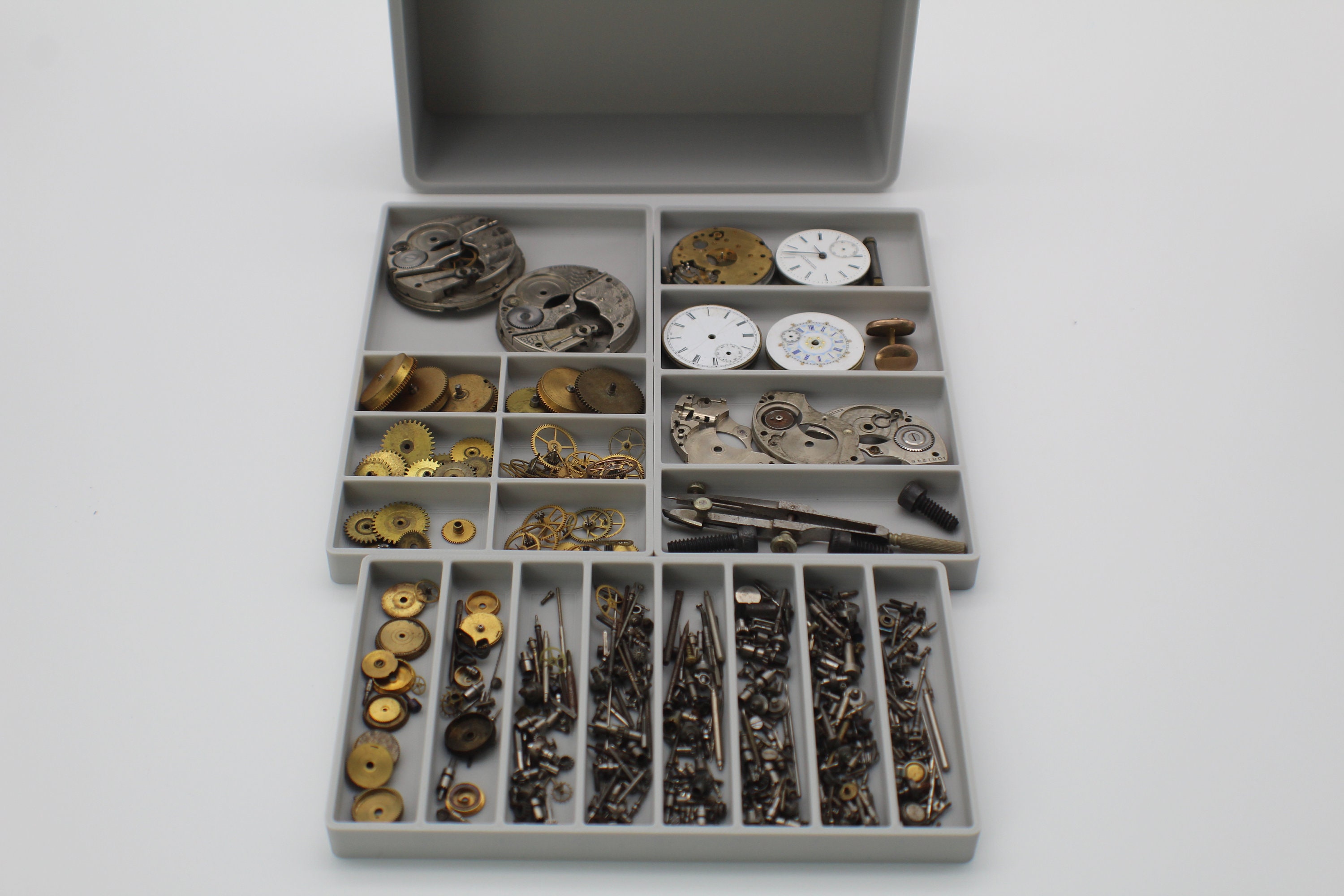 Storage Box | Organizing Trays | 3 Tier Storage Stacking | Small ...