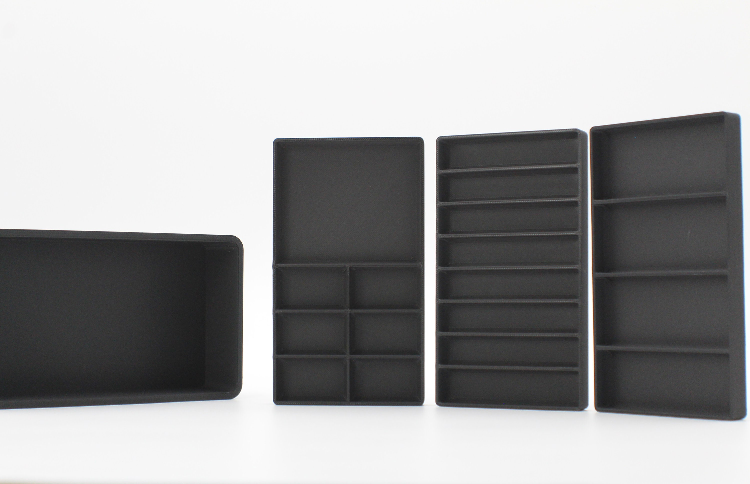 Storage Box Organizing Trays 3 Tier Storage Stacking Small Storage ...