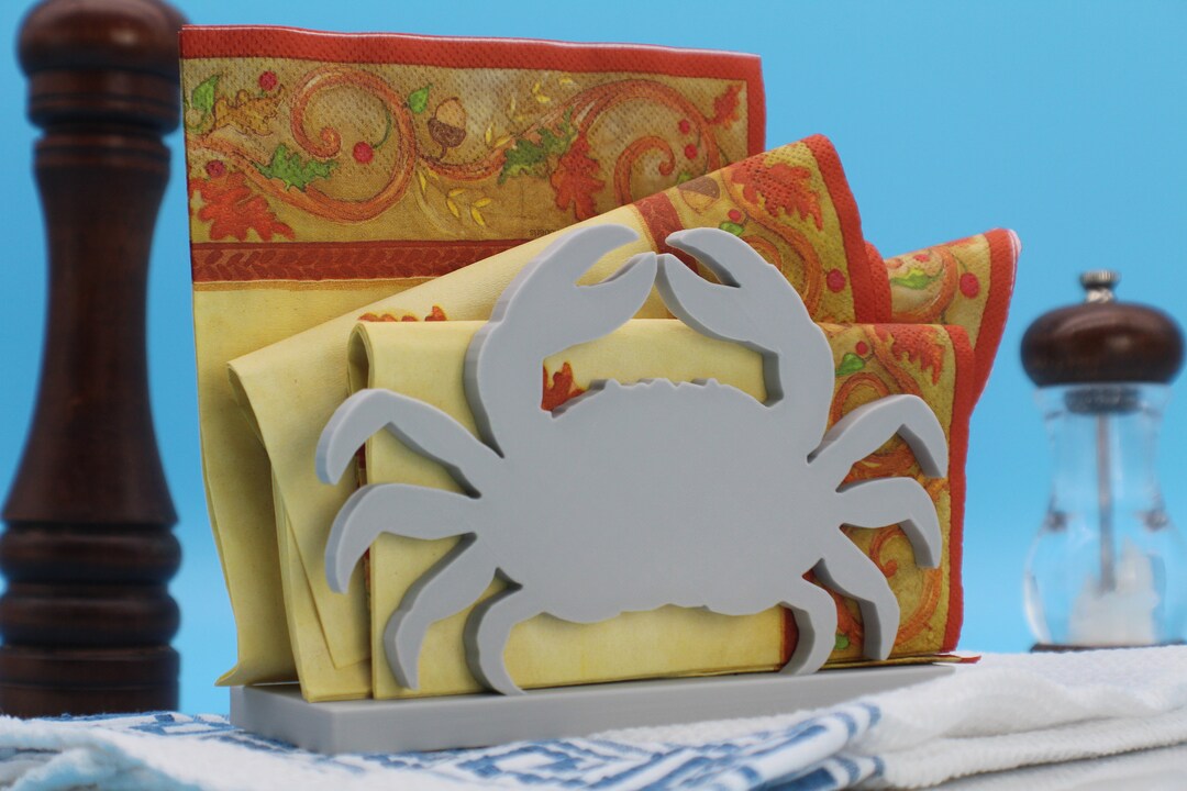 Crab Napkin Holder | Kitchen | Dining | Patio | Table Centerpiece ...