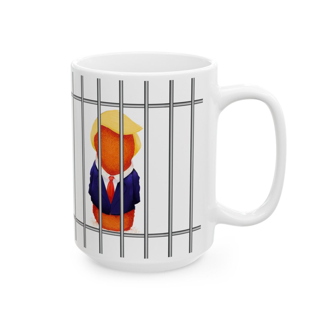 Cheeto Behind Bars Mug: Political Humor Coffee Cup (15oz) - Etsy