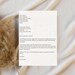 Simple Resignation Letter Template | Instant Download - Etsy