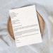 Simple Resignation Letter Template | Instant Download - Etsy
