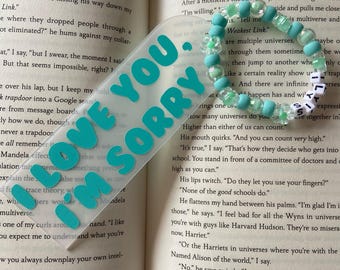 Handmade Beaded Bookmark - Etsy