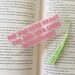 Powerless Inspired Bookmark - Etsy