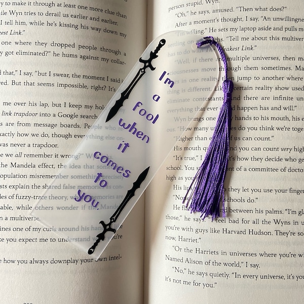 Pearl Beaded Bookmark - Etsy