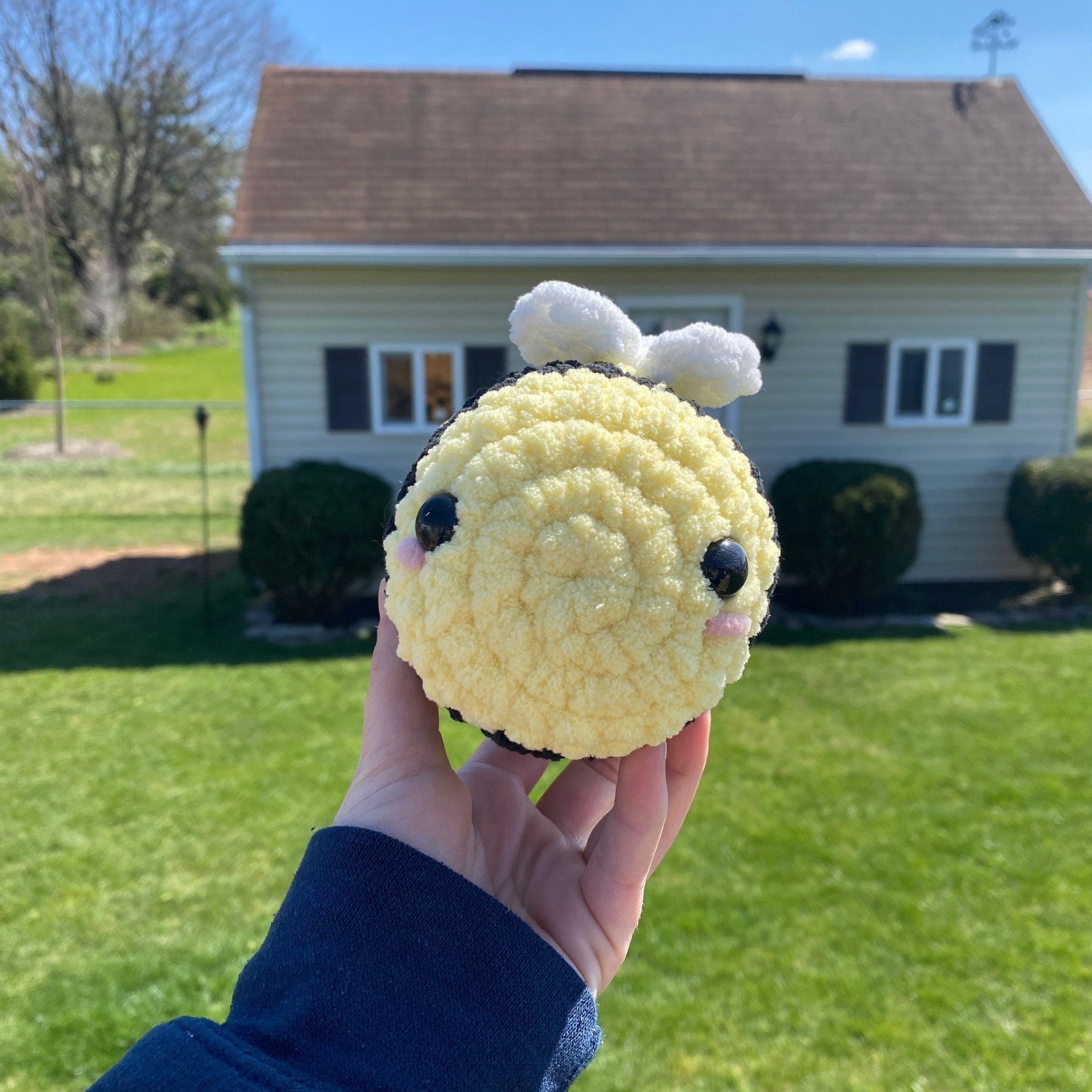 MADE TO ORDER Crochet Bee Plushie - Etsy