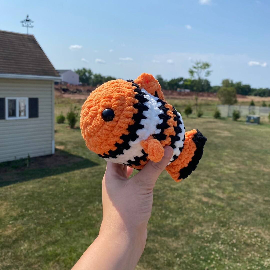 MADE TO ORDER Crochet Clown Fish - Etsy