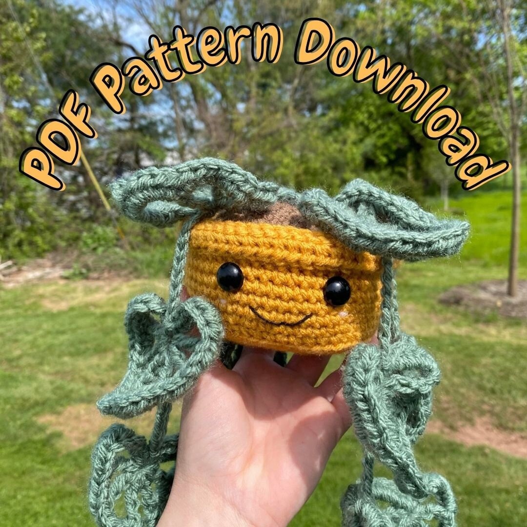 Mini Monstera Houseplant PDF Pattern Download Only - Etsy