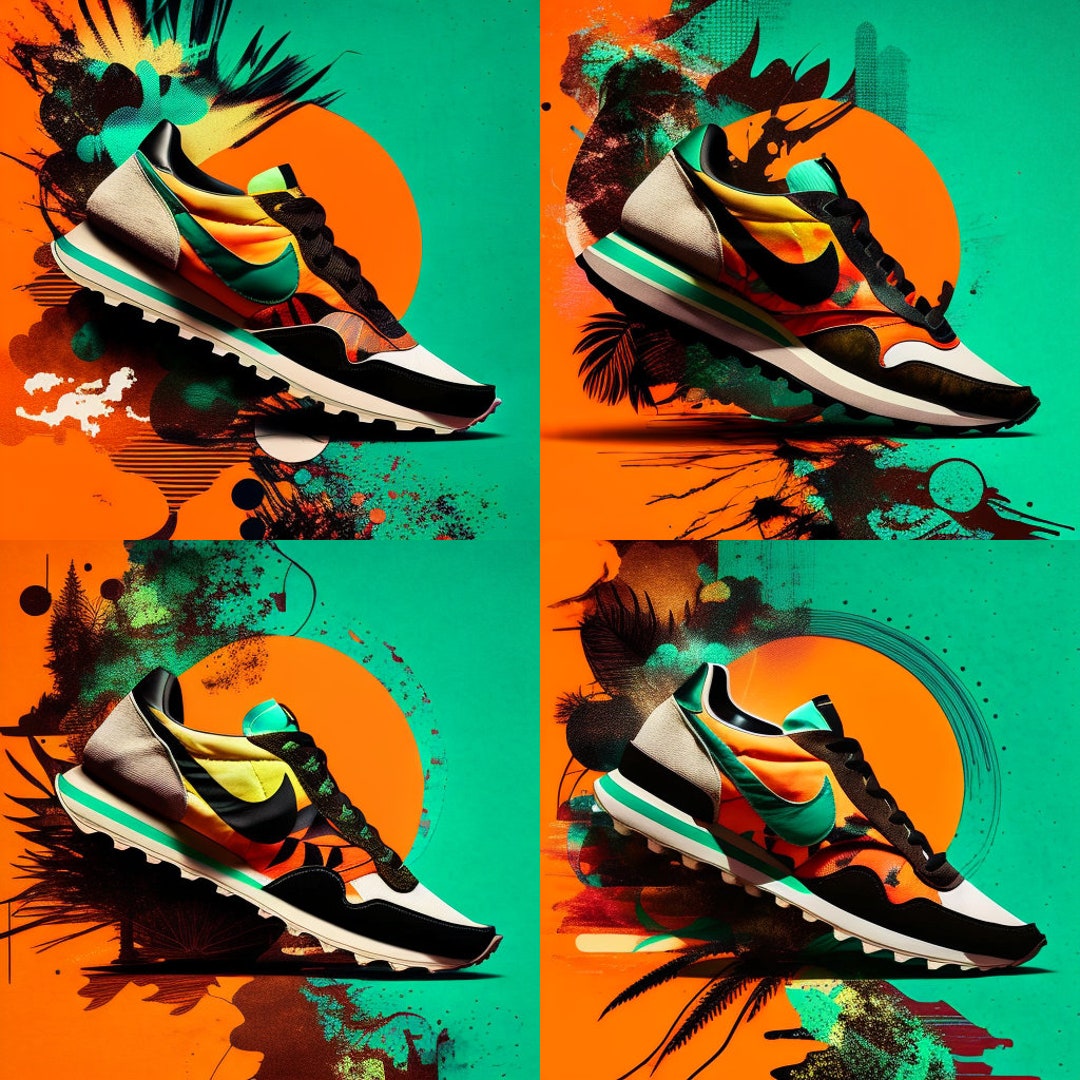 Box Shoes Nike Retro Style Jordan Colors - Etsy