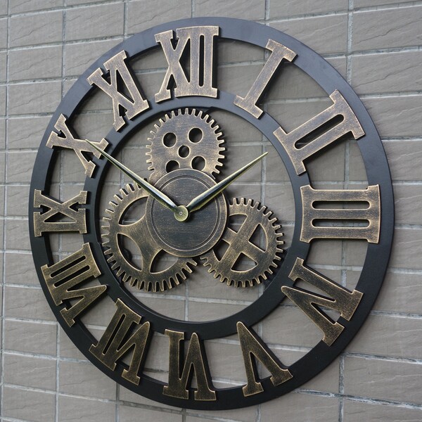 Big Wall Clock - Etsy