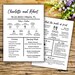 Wedding Program Template Unique Wedding Program Modern - Etsy