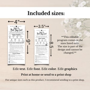 Wedding Program Template, Unique Wedding, Printable Wedding Program ...