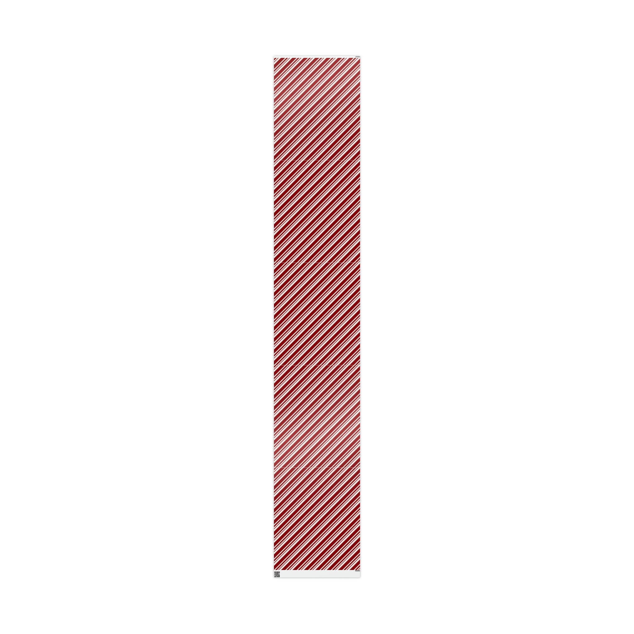 Red and White Christmas Candy Cane Striping Holiday Winter Themed ...