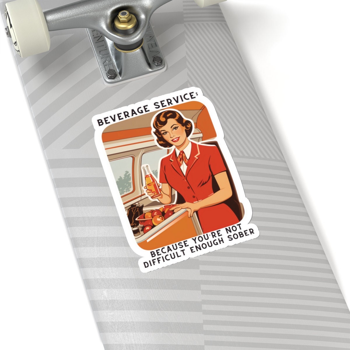 Flight Attendant Sticker, Flight Attendant Humor, Beverage Service ...