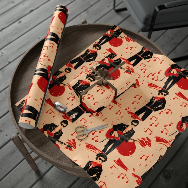 Elvis Presley Wrapping Paper - Etsy