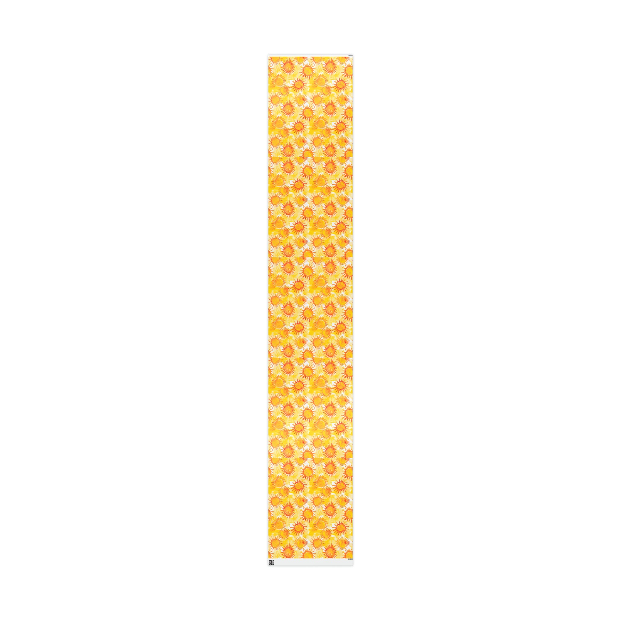 Watercolor Sunshine Gift Wrap for Birthdays, Christmas, Summertime ...