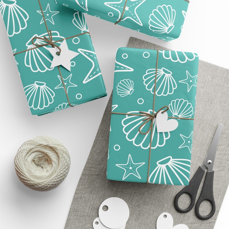 Mermaid Wrapping Paper - Etsy