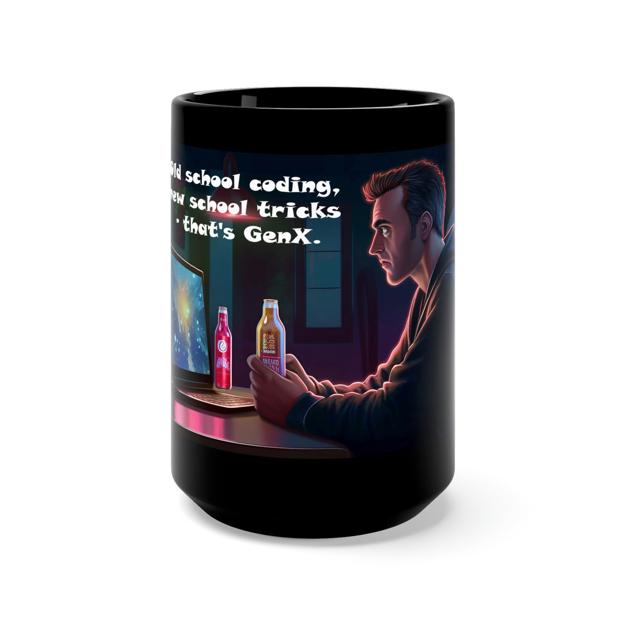 Old School Coding New School Tricks That's Genx 15oz - Etsy
