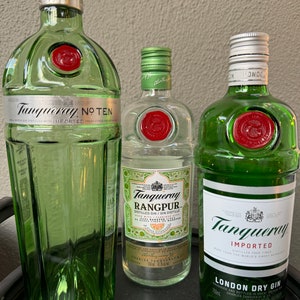 Just Gin Bottles Interesting Collectable Beautiful EMPTY Alcohol ...