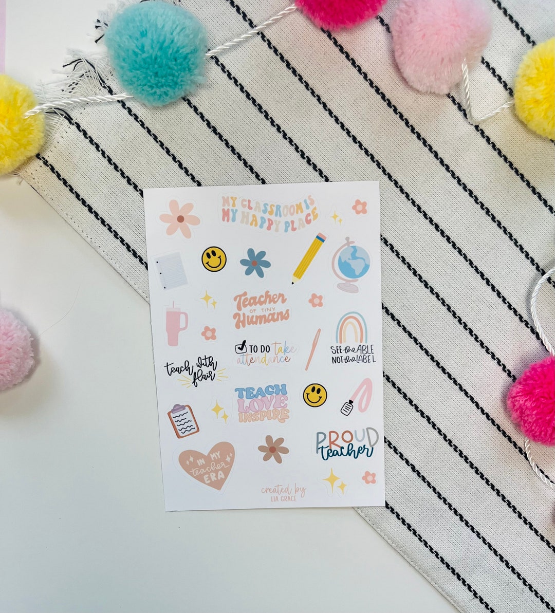Teacher Empowerment Sticker Pack - Etsy