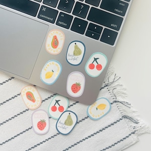 Farmers Market Fruit Stickers - Etsy