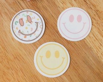 One Happy Dude Stickers Smiley Face Stickers Birthday - Etsy