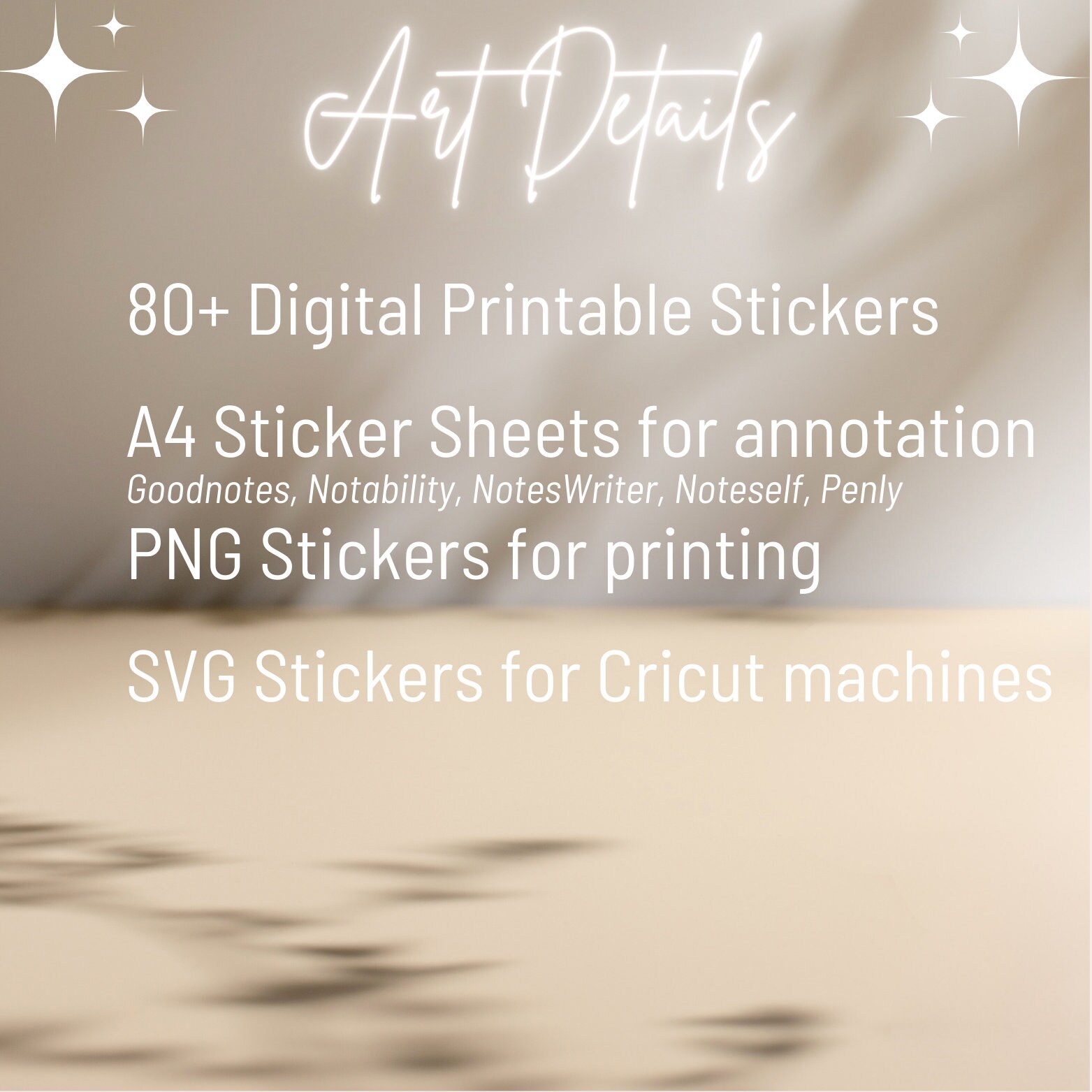 Digital Stickers 80 Coffee Time Goodnotes Stickers Printable Sticker ...