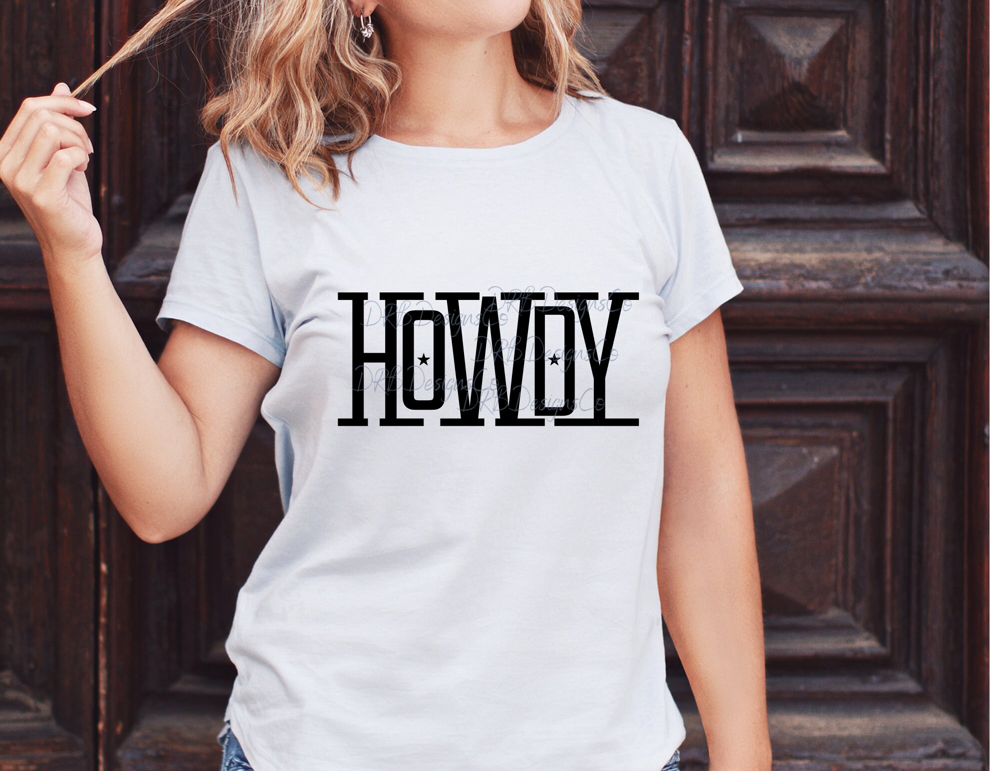 Howdy Star Western Font Lettering PNG Digital Download Printable ...