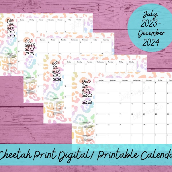 Cheetah Girls Calendar - Etsy