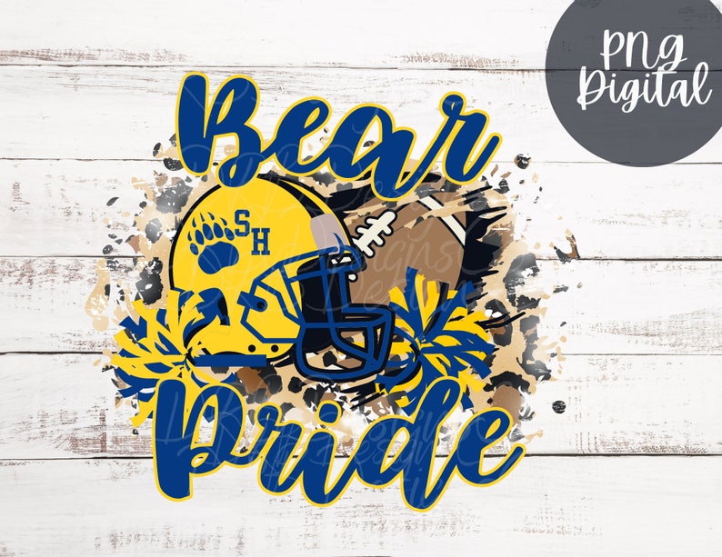 Spring Hill Bears Pride PNG, School Mascot (digital Download) - Etsy