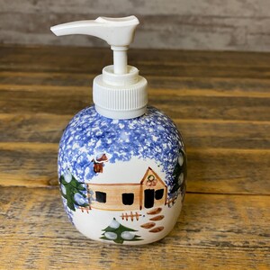 Vintage the Cooks Bazaar Gourmet Collection Winter Log Cabin Scene ...