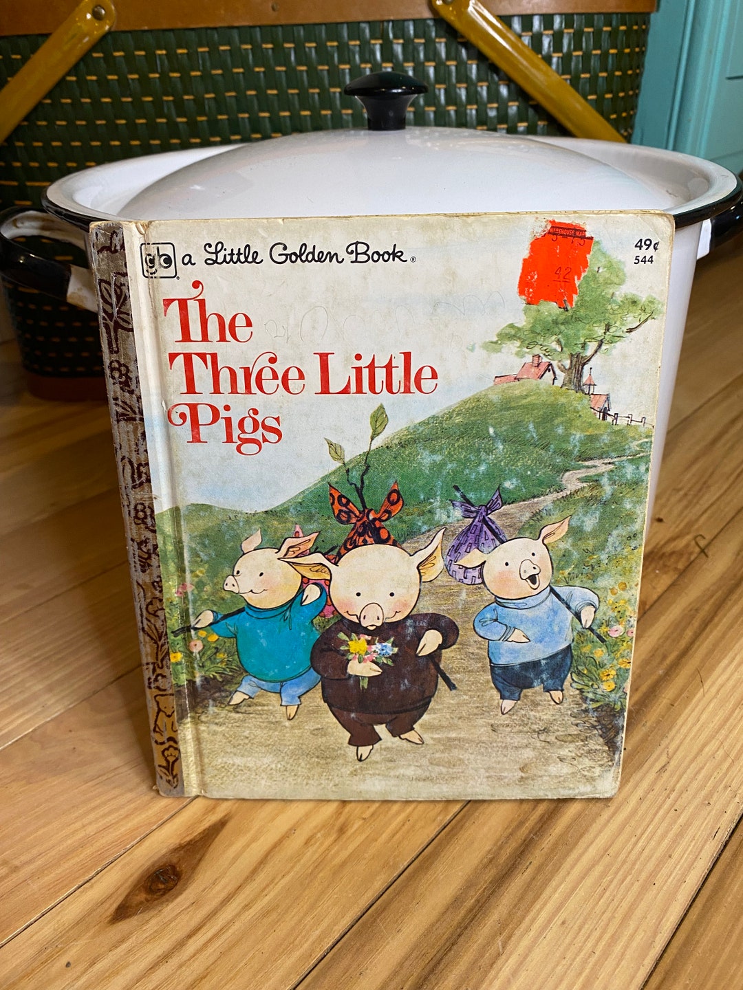 The Three Little Pigs 544 Little Golden Book Second Printing 1974 ...