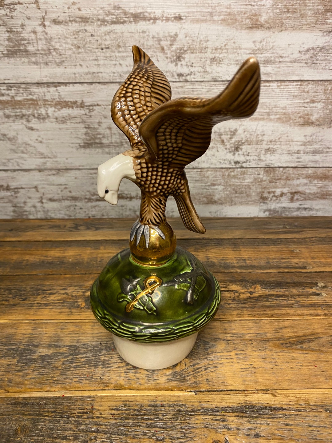 Vintage Hand Painted Bicentennial Eagle Stein Topper - Etsy