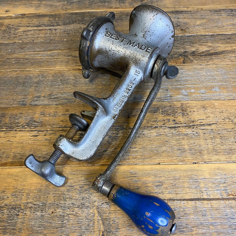 Vintage Meat Grinder - Etsy
