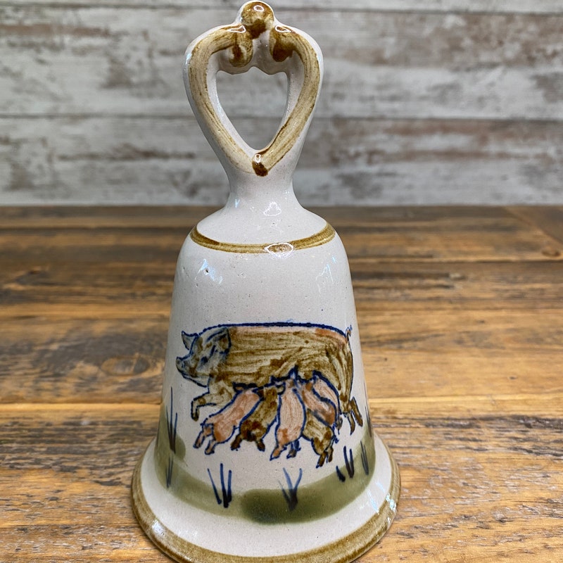 Stoneware Bell - Etsy