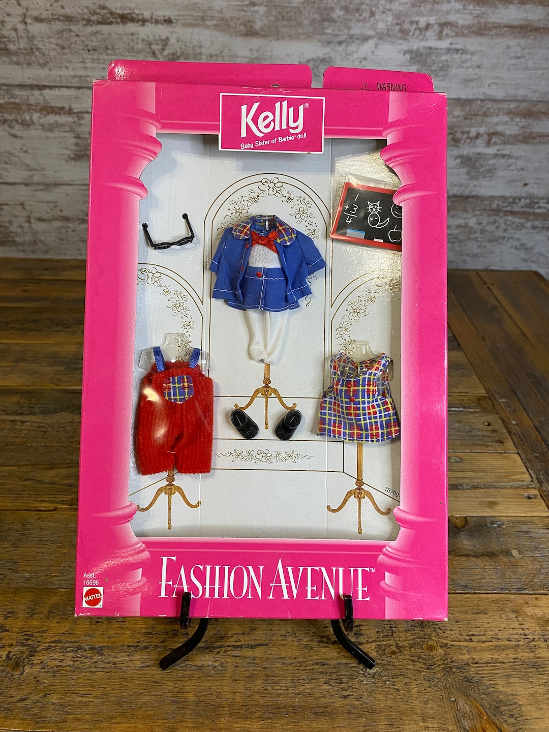 Vintage 1997 Mattel Kelly Doll Fashion Avenue School Outfits Pack - Etsy