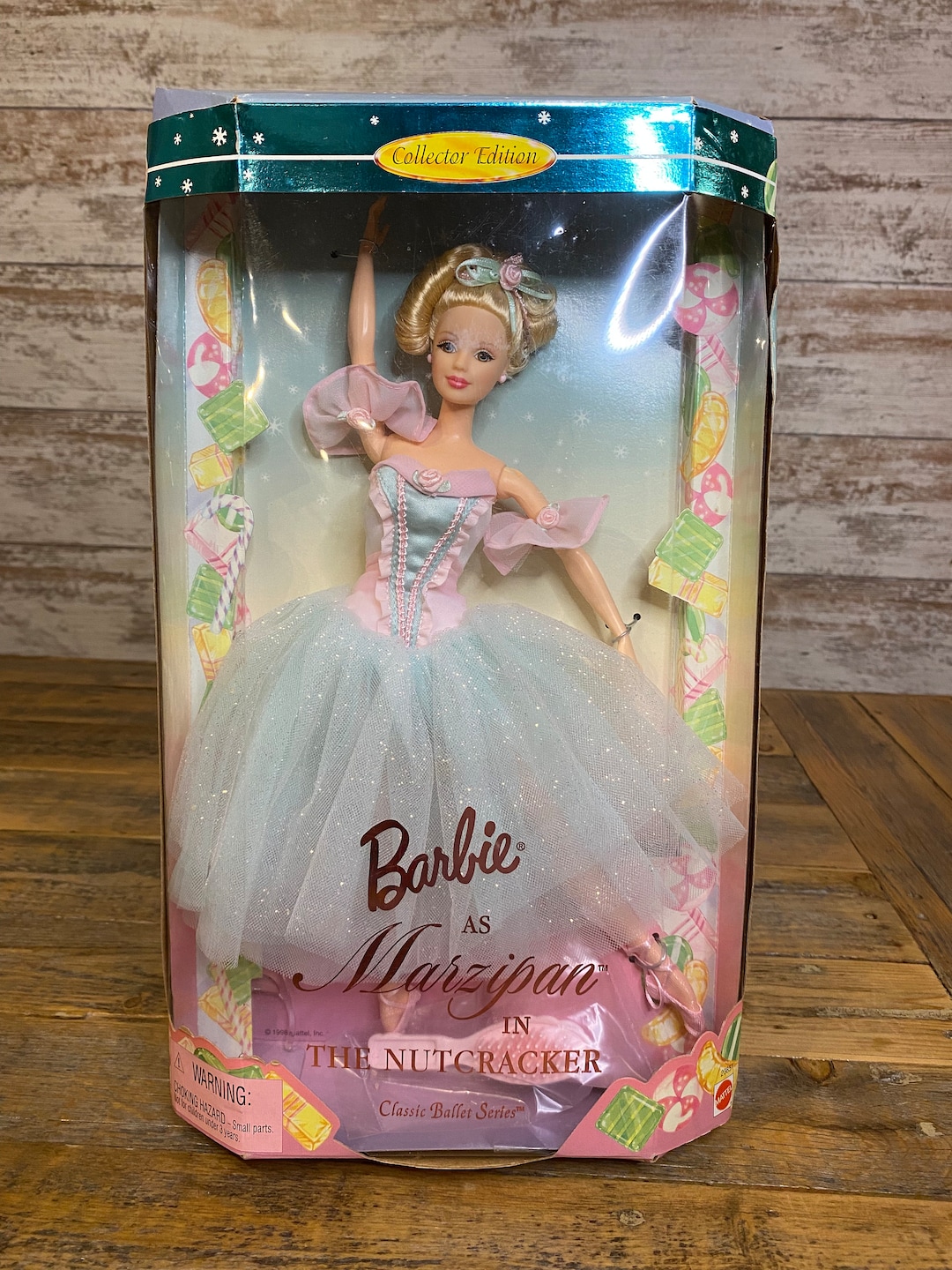 Vintage Mattel 1998 Barbie as Marzipan in the Nutcracker Classic Ballet Series Barbie Doll ...