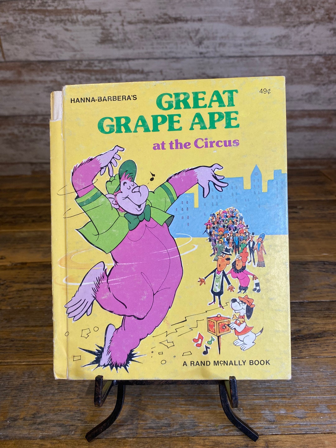 Hanna Barbera’s Great Grape Ape at the Circus A Rand Mcnally Book ...
