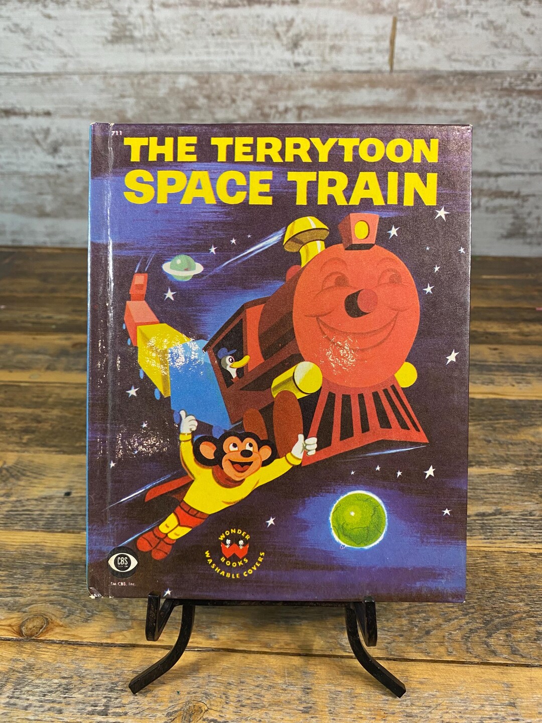 Vintage Terrytoon Space Train Wonder Book, 1958 - Etsy