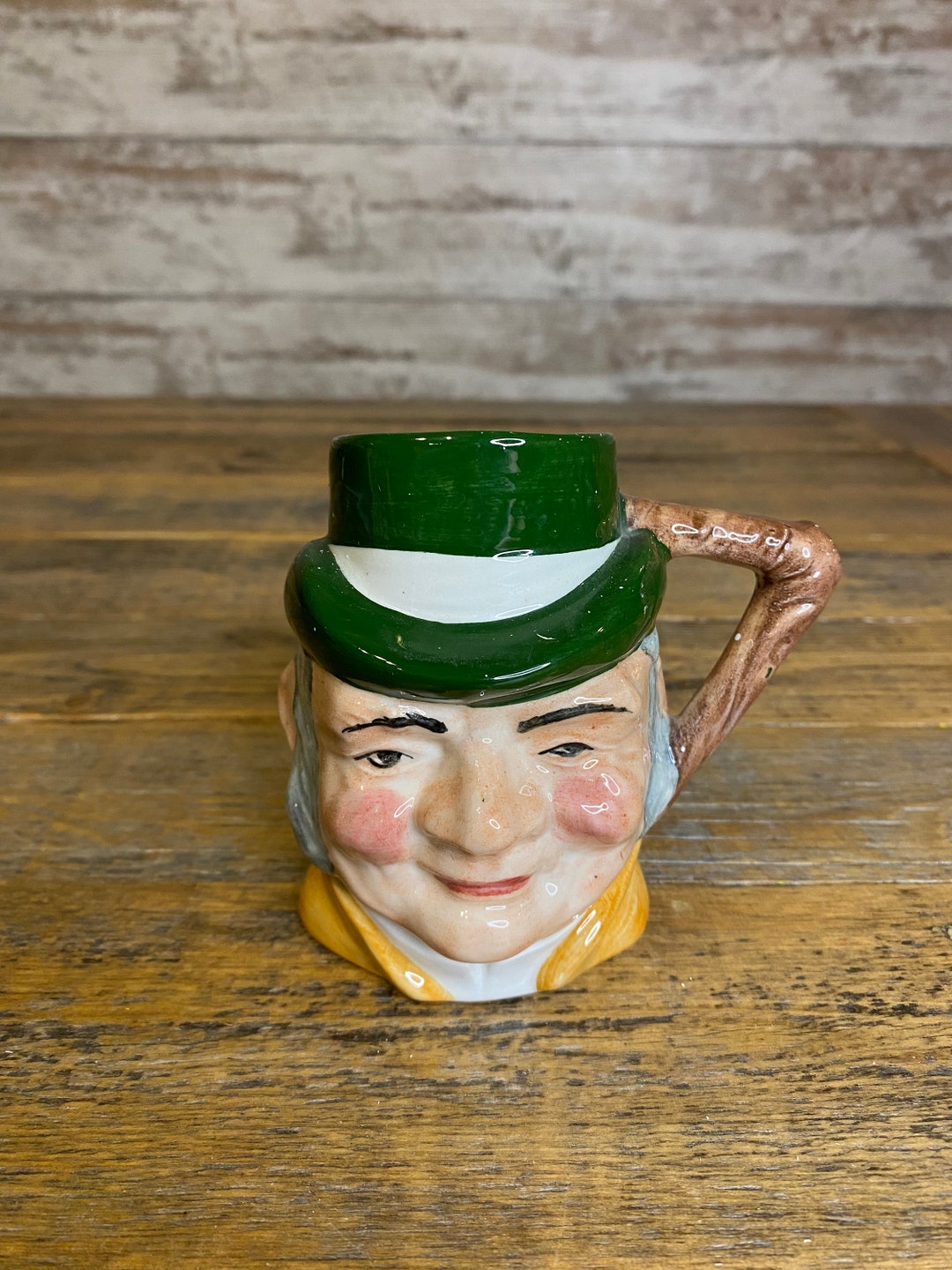 Vintage Hand Painted Artone England Tony Weller 4" Toby Jug Mug - Etsy