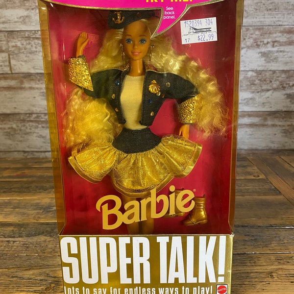 Talking Barbie Doll - Etsy