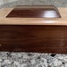 Hand-crafted Solid Walnut and Maple Keepsake Box - Etsy