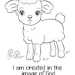 Bible Verse Coloring Pages for Kid Christian Farm Animal Coloring Book ...